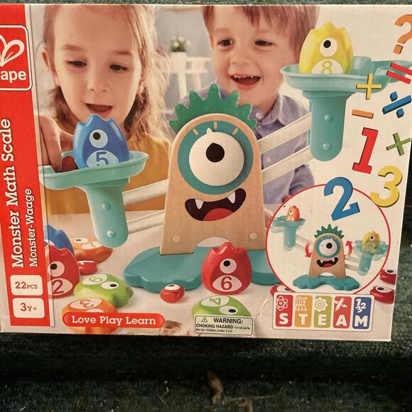 Hape | Toys | Hape E51 Monster Math Scale | Poshmark